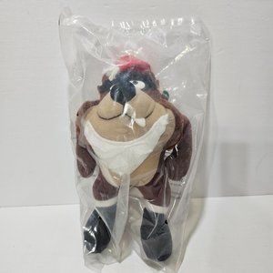 Warner Bros. | Toys | 992 Taz Plush Mcdonalds Christmas Looney Tunes ...